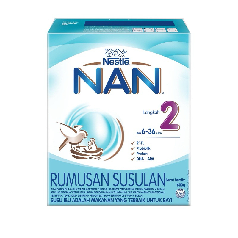 Nestle NAN Step 2 - 600g (Exp:2/2026) | Shopee Malaysia