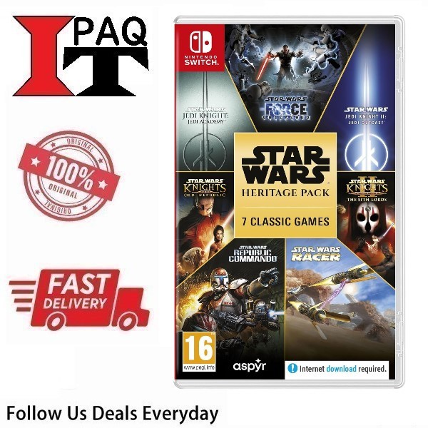Nintendo Switch STAR WARS Heritage Pack (EU English/Chinese) | Shopee ...