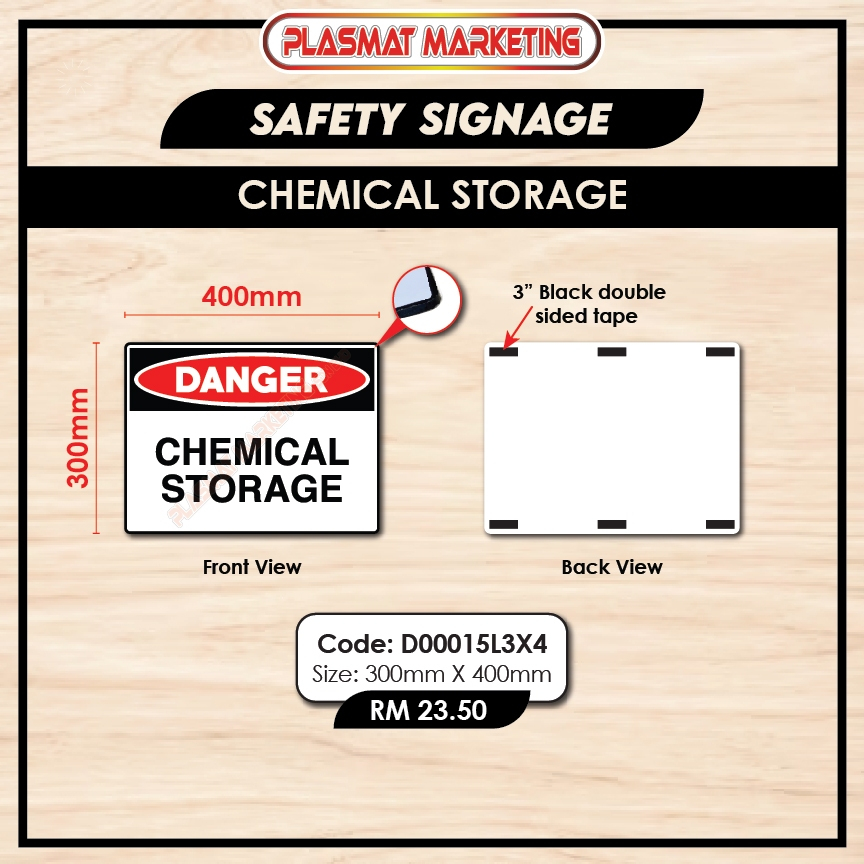 Safety Sign. Chemical Storage | Shopee Malaysia
