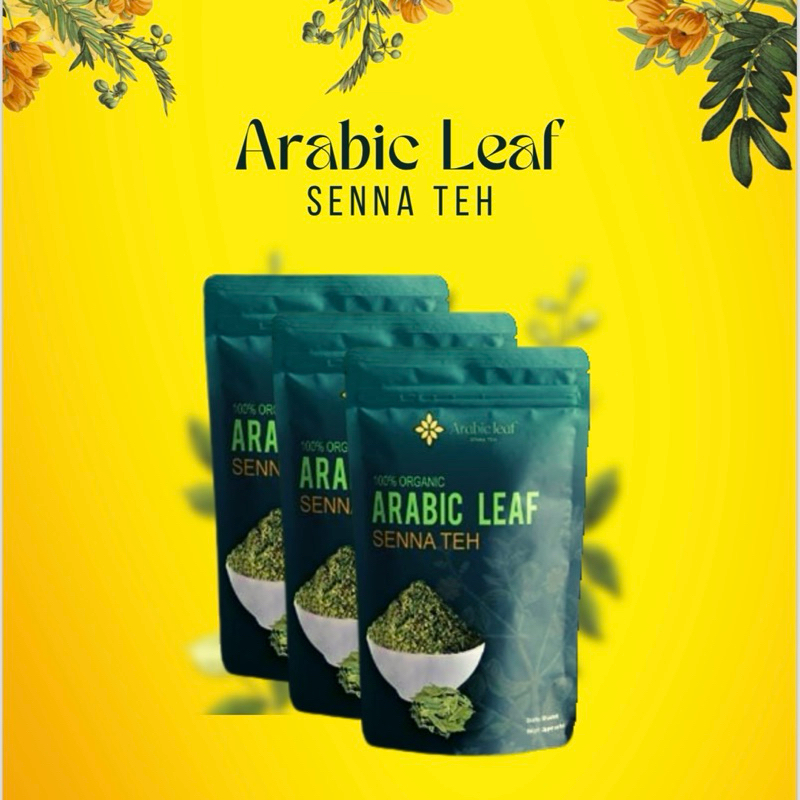 30 Uncang Teh Senna, 100% Daun Senna Premium by Arabic leaf Senna Teh ...