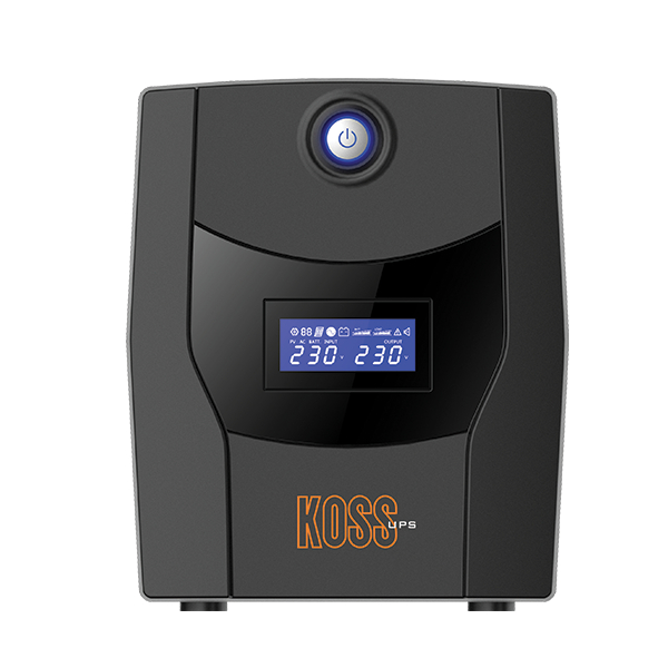 Hotdeal KOSS Lennox LE-1200C 1200VA LCD Display UPS - 1200VA KOSS UPS ...