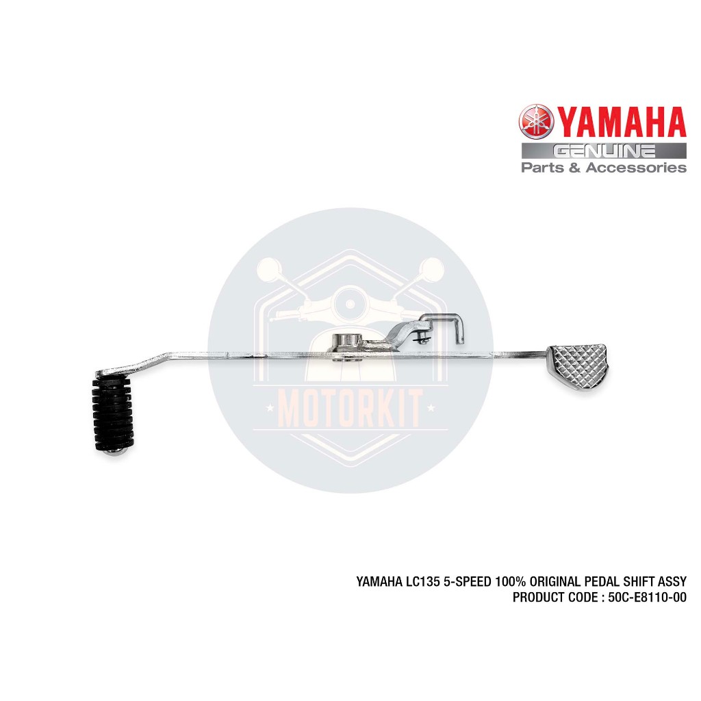 YAMAHA LC135 LC 135 135LC 135 LC 5 SPEED 5S 100% ORIGINAL PEDAL SHIFT ASSY GEAR LEVER GEAR PEDAL ...