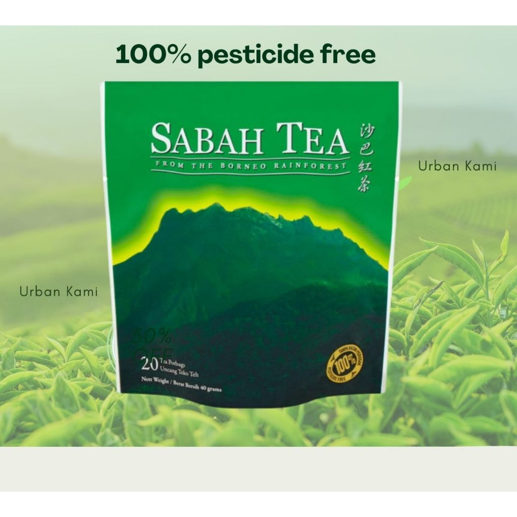 (READY STOCK ) Sabah Tea from Borneo Rainforest / Uncang Sabah ( 20 ...