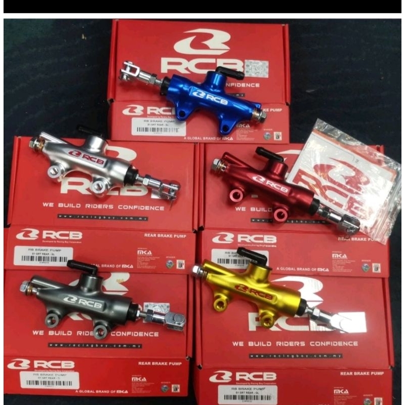 RCB S1 GRT SERIES REAR MASTER BRAKE PUMP UNIVERSAL 100% ORIGINAL RACING ...