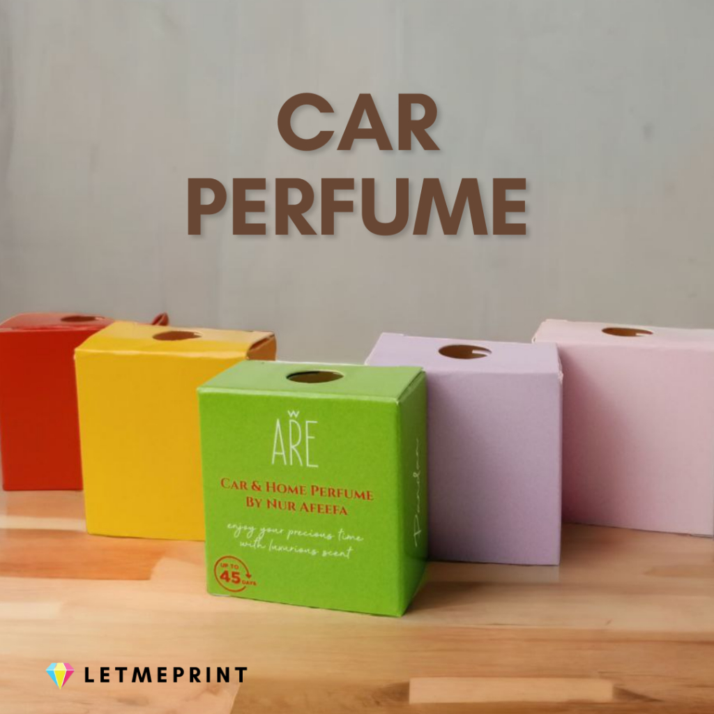 10PCS PACKAGING BOX CAR PERFUME 10ML / Car Perfume Packaging Box ...
