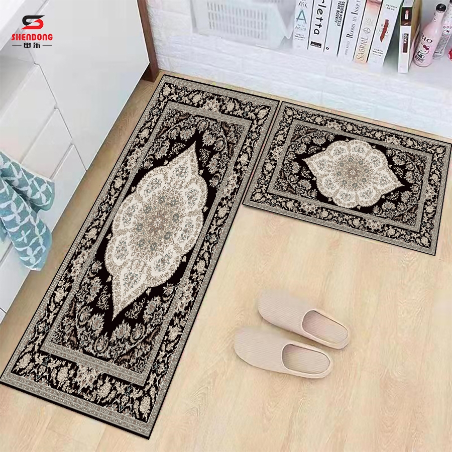 M (40*60 +40*120cm) 2 in 1 Crystal Velvet kitchen mat / Rugs / Floor mats / Carpets / Door mats ...