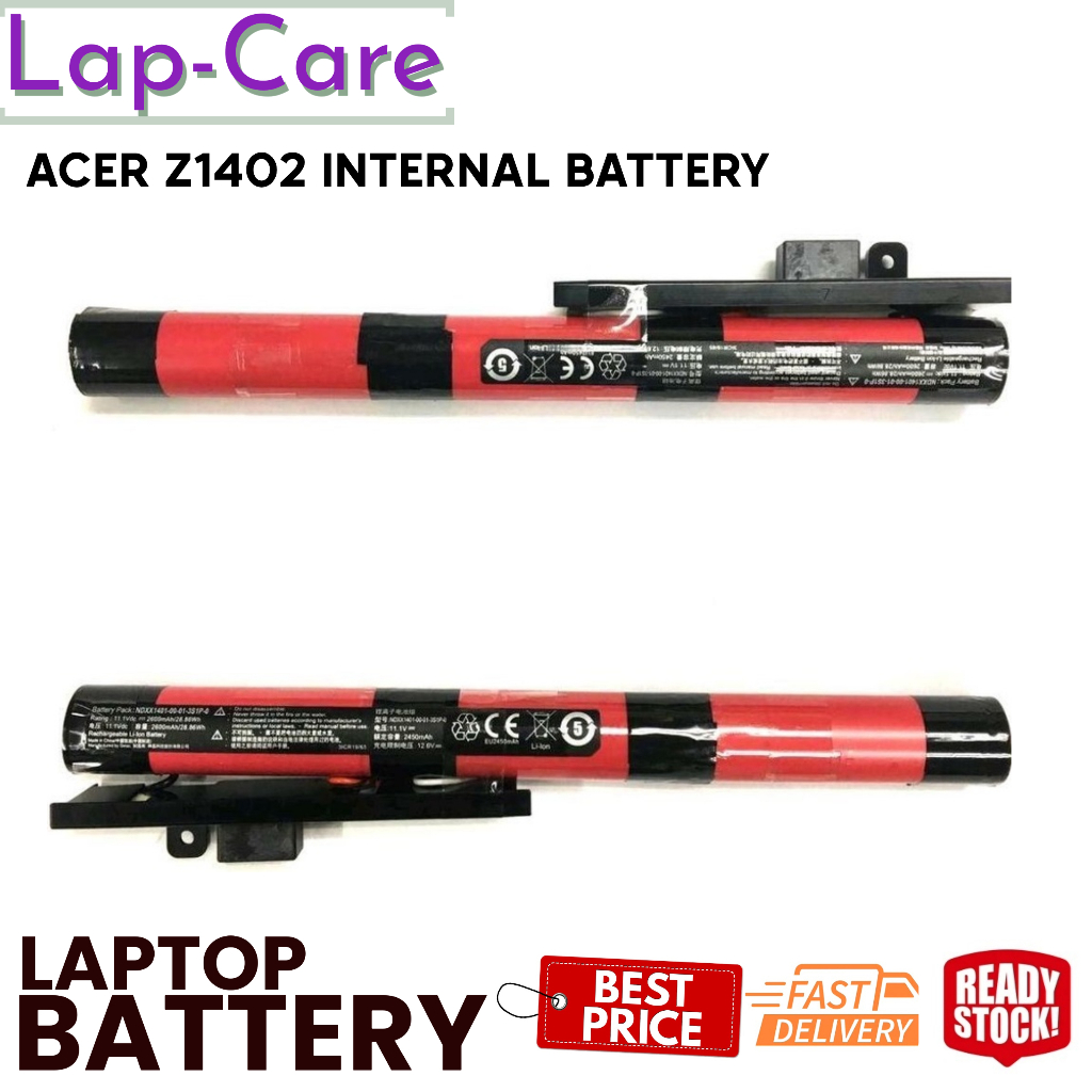 Acer Z1402 / Z1401 / Z1402-343F 18650-00-01-3S1P-0 ORG INTERNAL Laptop ...