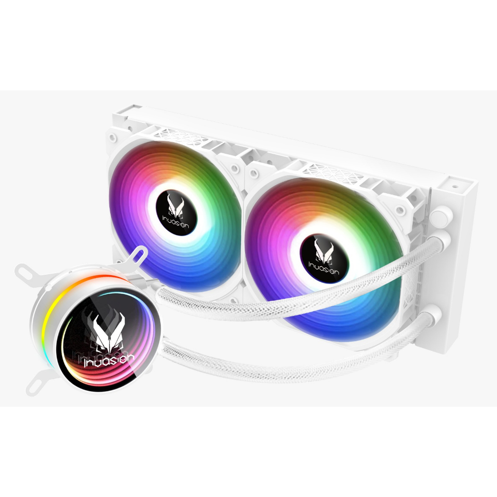 Invasion FTB-240 ARGB Performance AIO CPU Liquid Cooler Series (Black ...