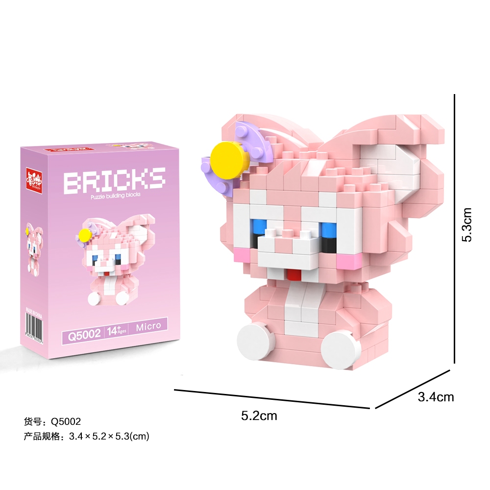 20 design cartoon brick 40 design cartoon Bricks nano Block Cute toys ...