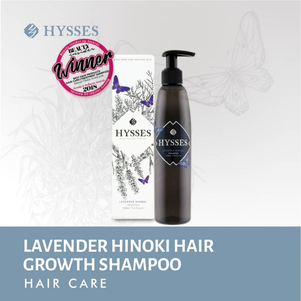 Hysses Lavender Hinoki Shampoo 220ML | Shopee Malaysia