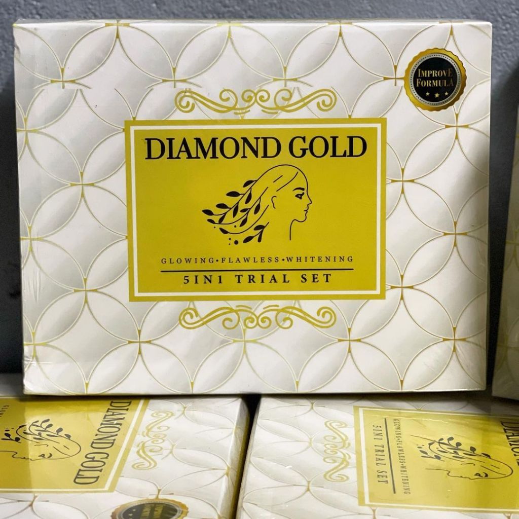 (TERBARU) DG Diamond Gold Set 5in1 100% ORI HQ Borong Wholesale Agen ...