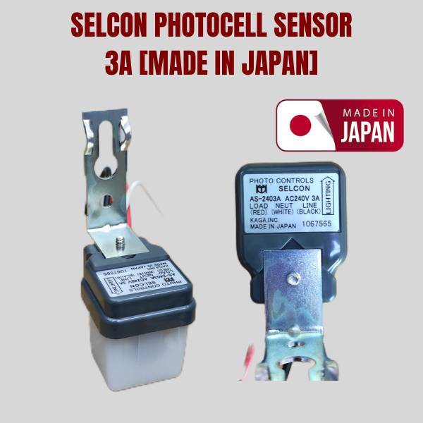 SELCON 3A Photocell Sensor /Daylight Switch / Daylight Sensor (100% ...