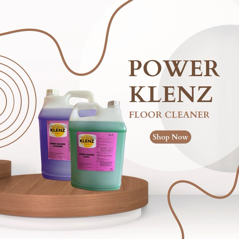 POWER KLENZ FLOOR CLEANER [10L] Pencuci Lantai | Shopee Malaysia