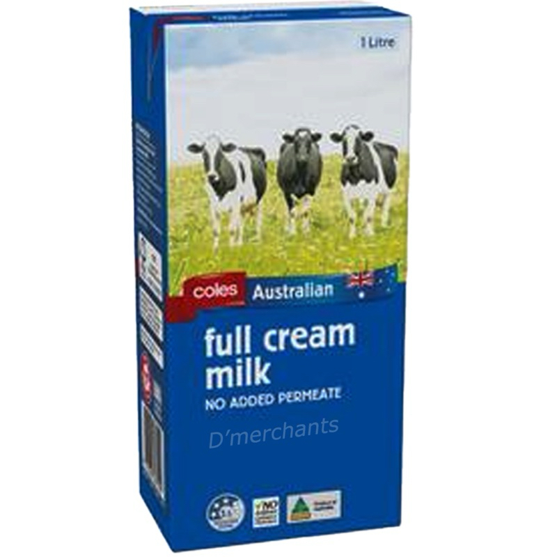 Coles Full Cream Milk | 1L | Shopee Malaysia