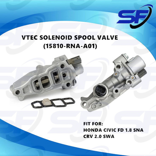 HONDA CIVIC FD1.8 SNA CRV 2.0 SWA VTEC SOLENOID SPOOL VALVE ASSEMBLY ...