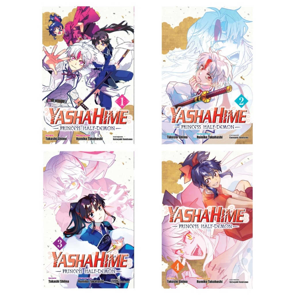 [Original] Yashahime: Princess Half-Demon Comics Manga Vol. 1 - 4 By ...