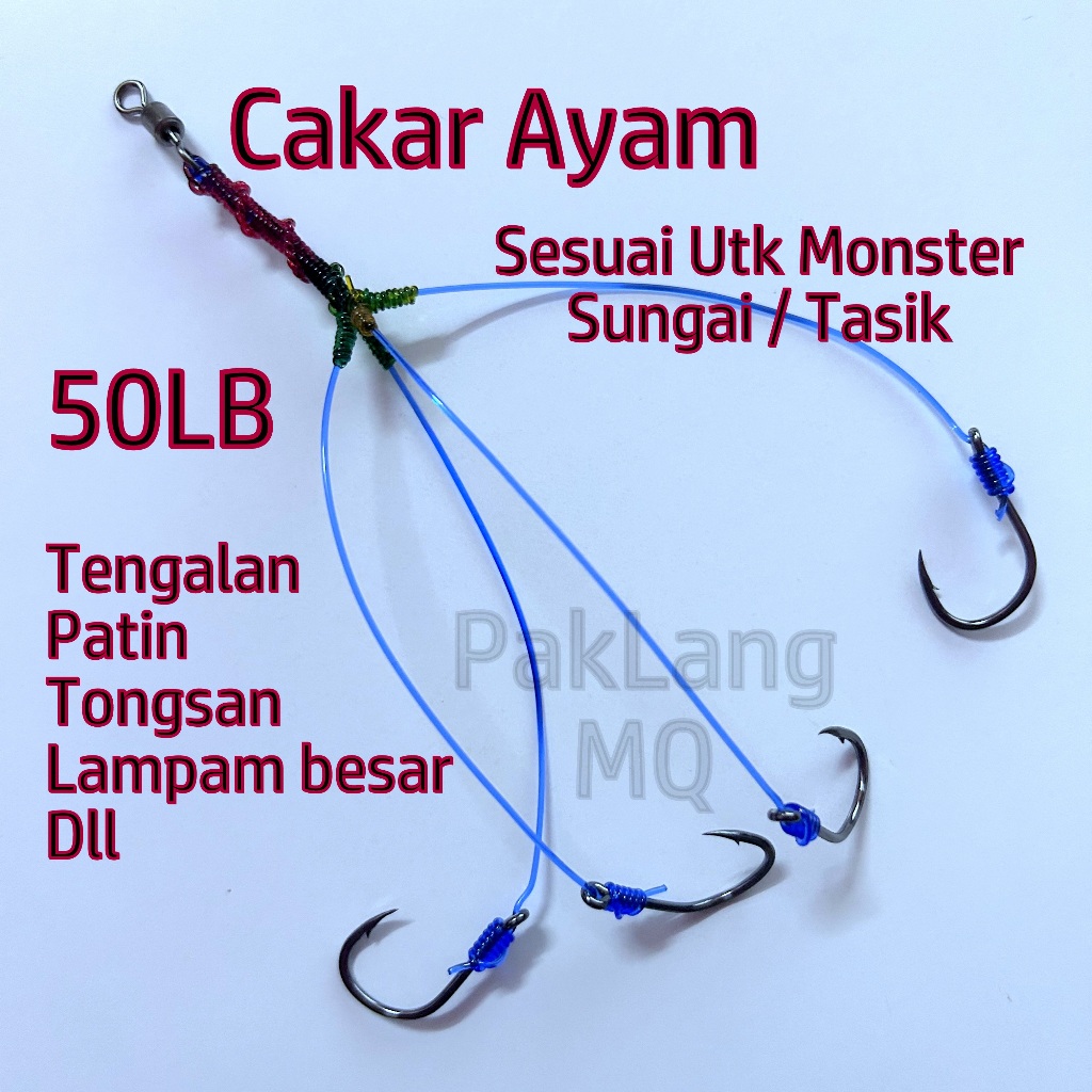 PERAMBUT KOLAM / SUNGAI / LAUT / SIAKAP / JENAHAK / PARI / CASTING ...