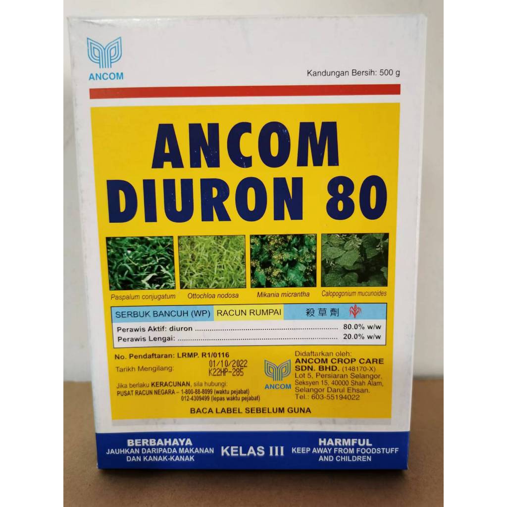 ANCOM DIURON 80 / 500g / Racun Rumput / Herbicides | Shopee Malaysia