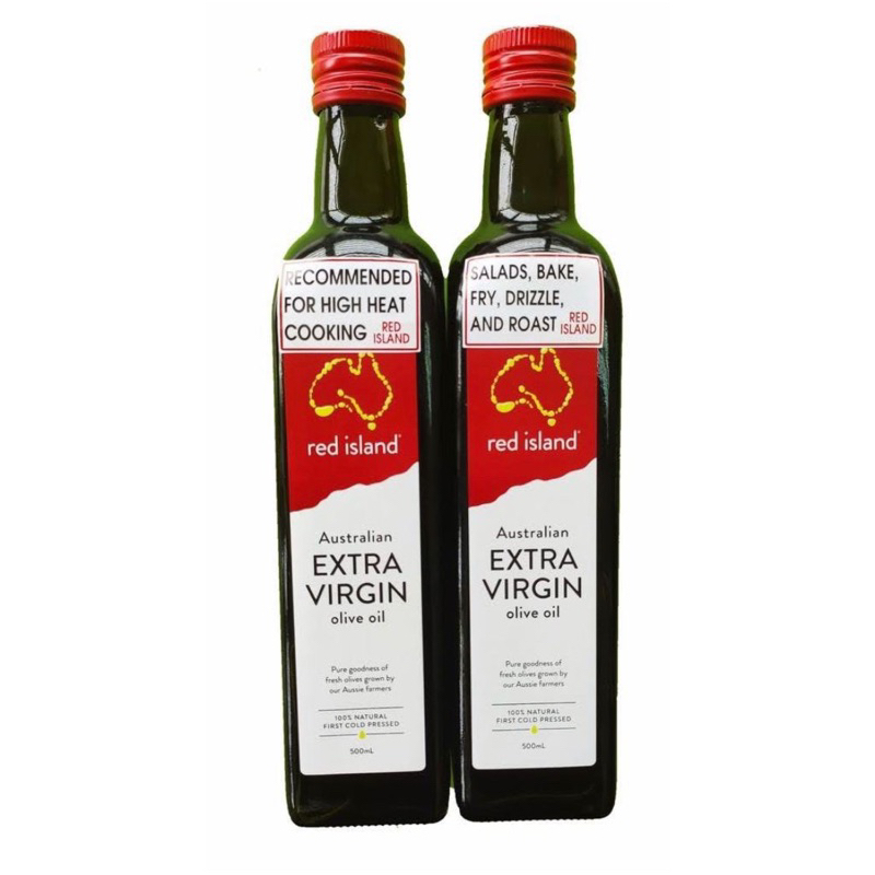 Best Price In Shopee! Twin Packs 500ml x 2 btls Red Island Extra Virgin ...