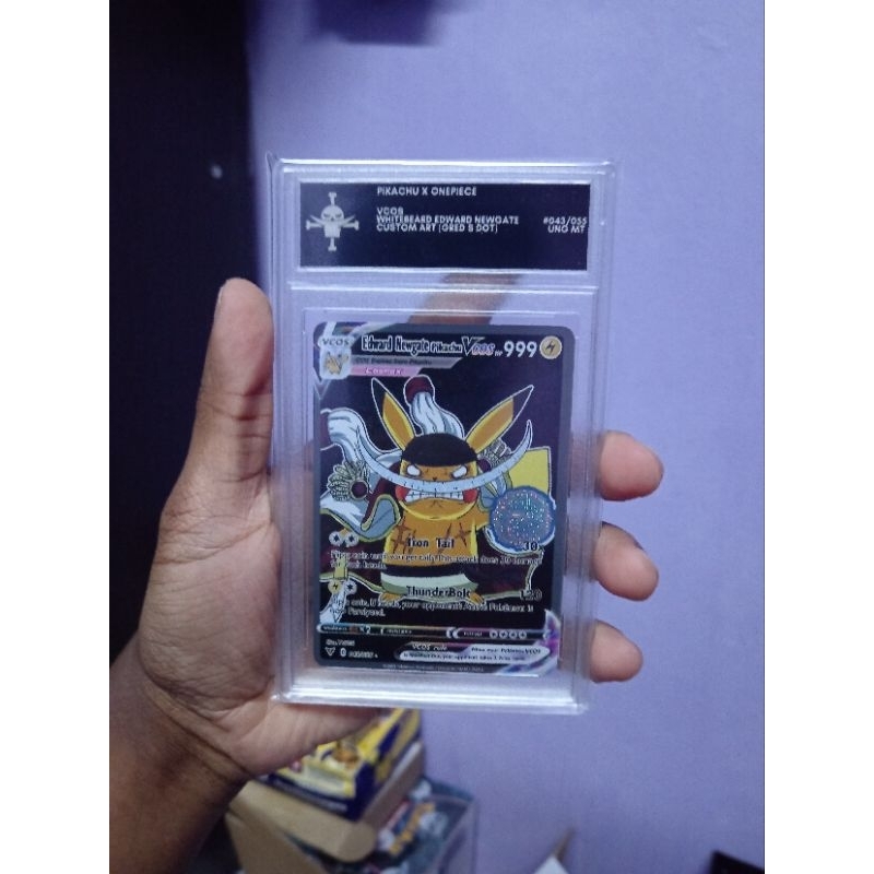 Pokemon X One Piece Edward Newgate SP whitebeard pikachu Vcos colab ...