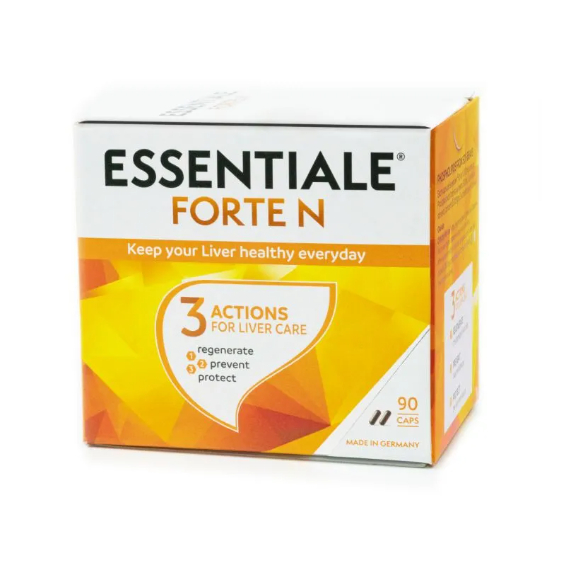 ESSENTIALE FORTE N 90 CAPSULES (For LIVER - Regenerate, Prevent ...