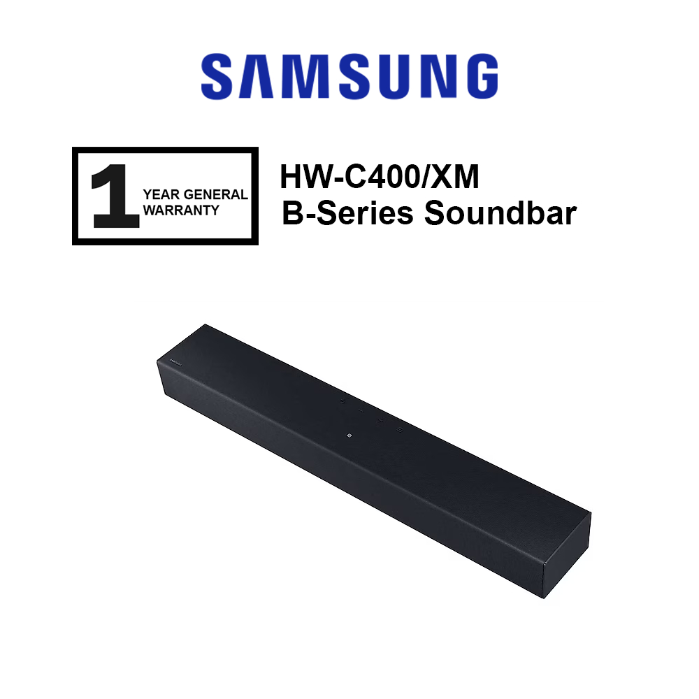 Samsung B-Series Soundbar HW-C400 / HW-C400/XM / HWC400 20W (Titan ...