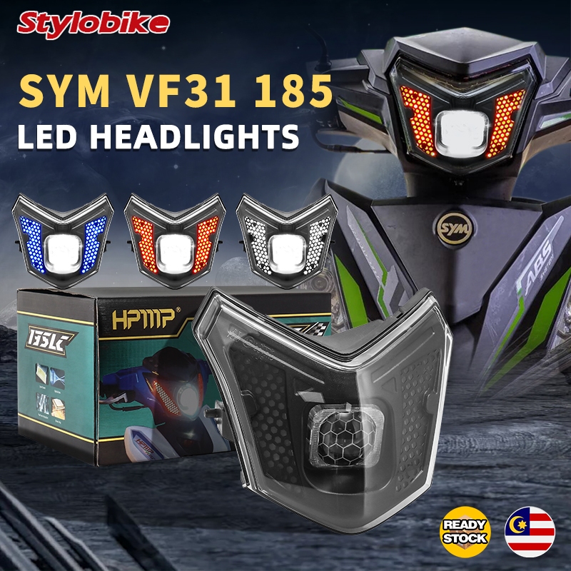 HPMP SYM VF3I 185 Lampu Depan Head Light Headlight LED Light SYM Front ...