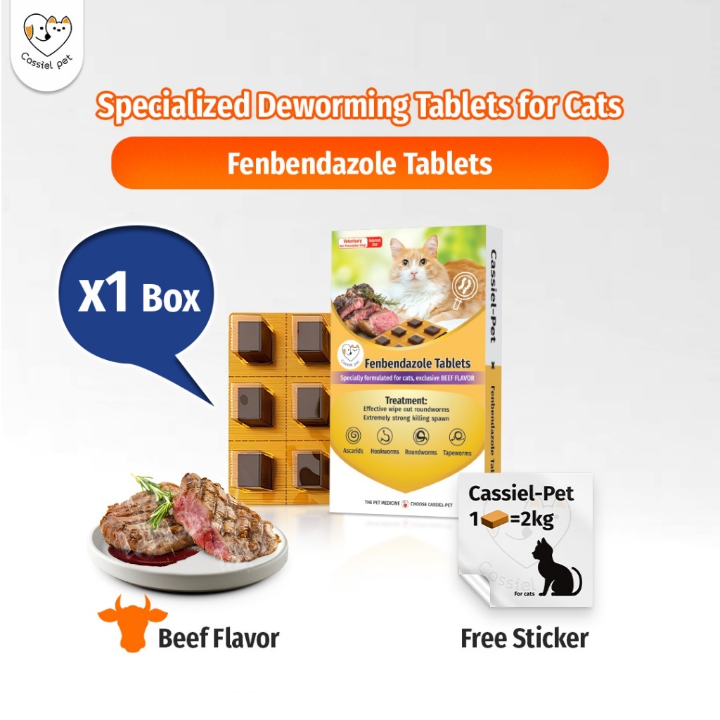 Cassiel Pet Chewable Tablet Anti Tick And Flea Dewormer For Dogs Puppy ...
