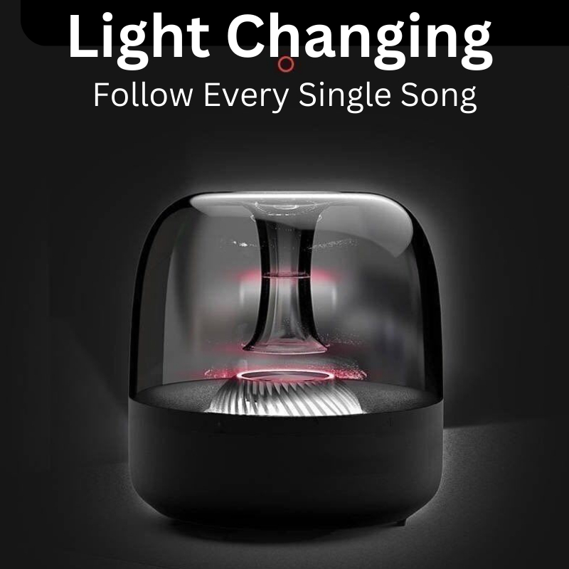 Miqi Mini Subwoofer Bluetooth speaker RGB Light Wireless Speaker 360 ...
