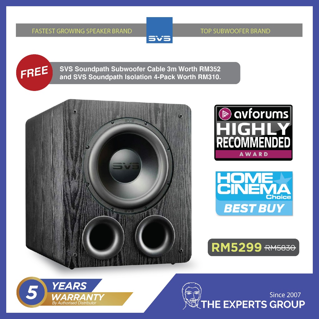 [Free Cable & More] SVS PB-2000 PB2000 Pro Subwoofer 12 Inch Driver ...