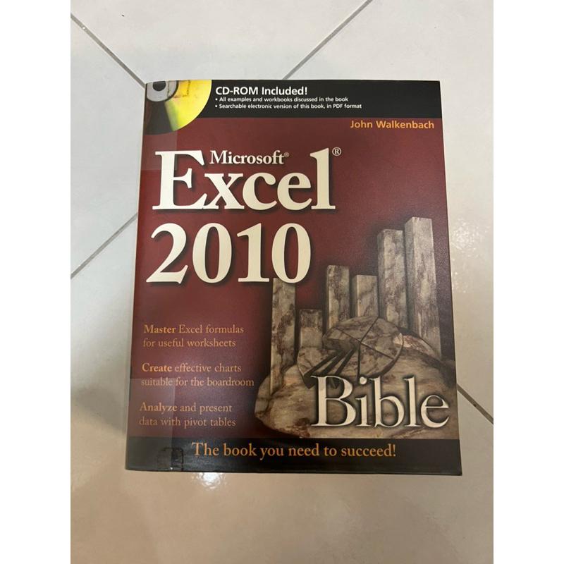 used Preloved Microsoft Excel 2010 Bible book | Shopee Malaysia