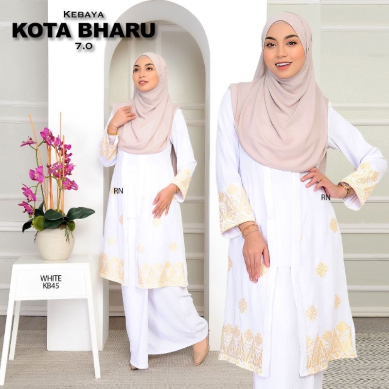 KEBAYA KOTA BHARU 7.0 / 7 HOT COLOUR / BAJU RAYA / KEBAYA SULAM ...