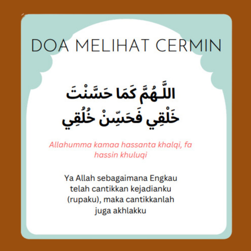 12.12 Sticker Doa Harian Doa Untuk Ibu Bapa Doa Melihat Cermin Doa ...