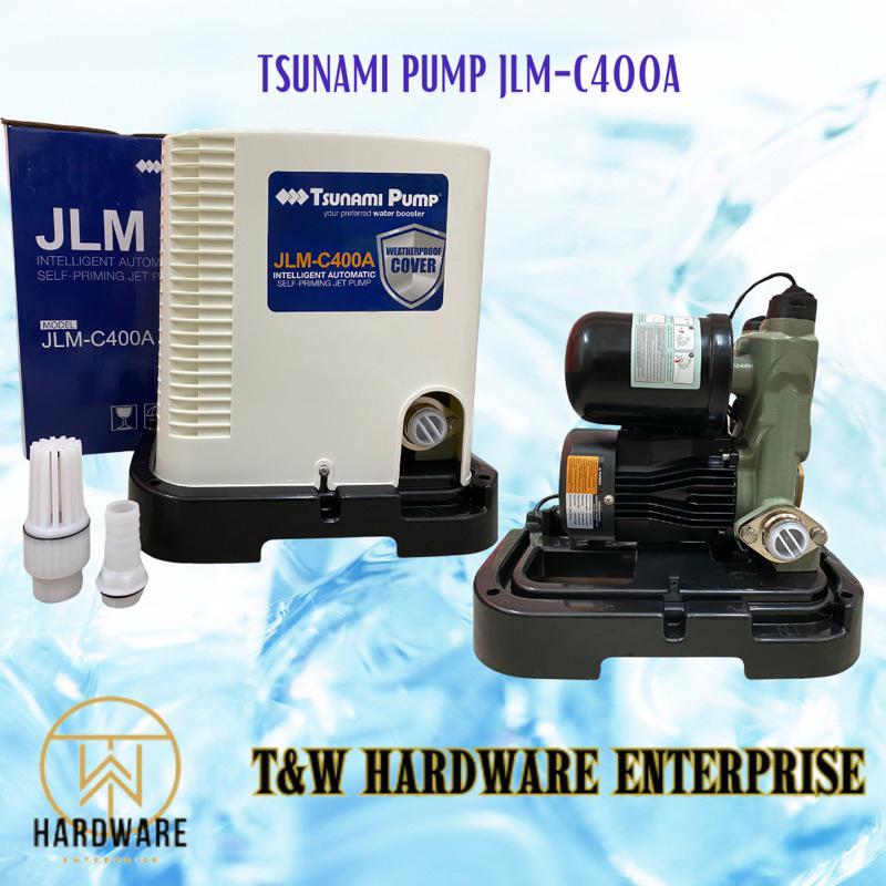 【1 YEAR WARRANTY】TSUNAMI PUMP JLM-C400A Automatic Self-Priming Jet Pump ...