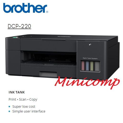 Brother Ink Tank Printer DCP T220 T420W T520W | Shopee Malaysia