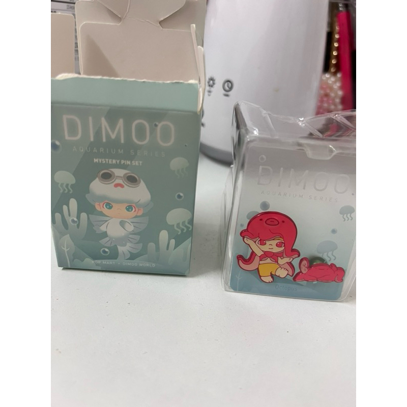 Popmart Dimoo Aquarium series pin set - Octopus | Shopee Malaysia