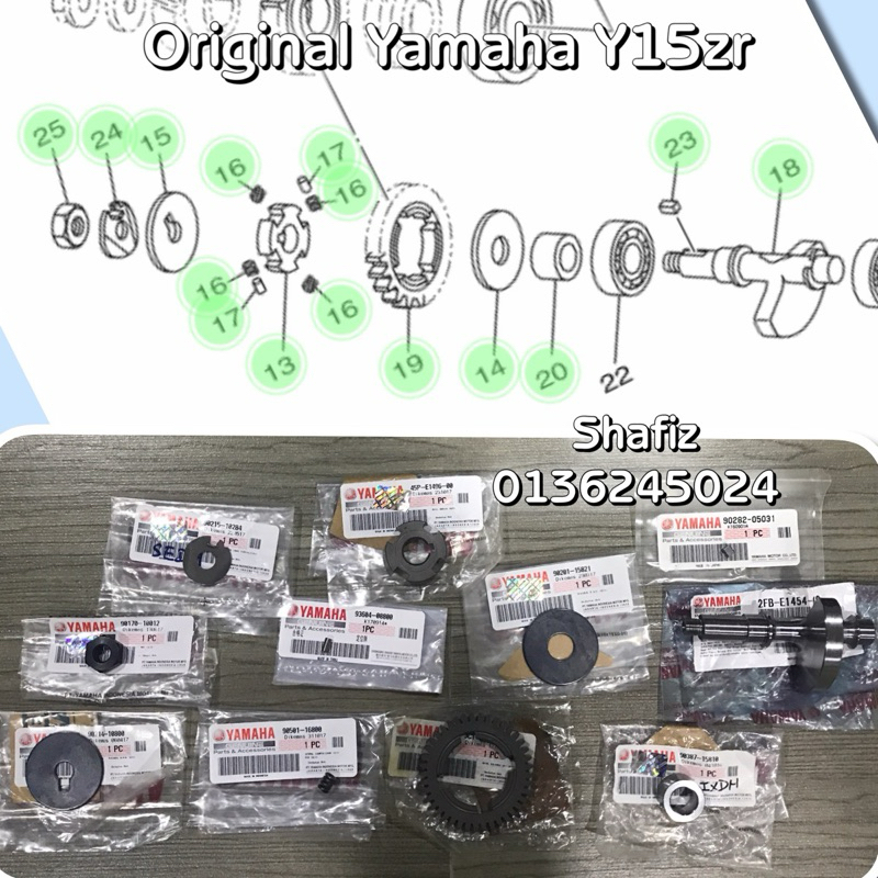 Parts Balancer Engine y15zr | Shopee Malaysia