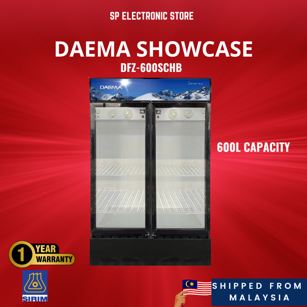 DAEMA 600L SHOWCASE DFZ-600SCHB | Shopee Malaysia