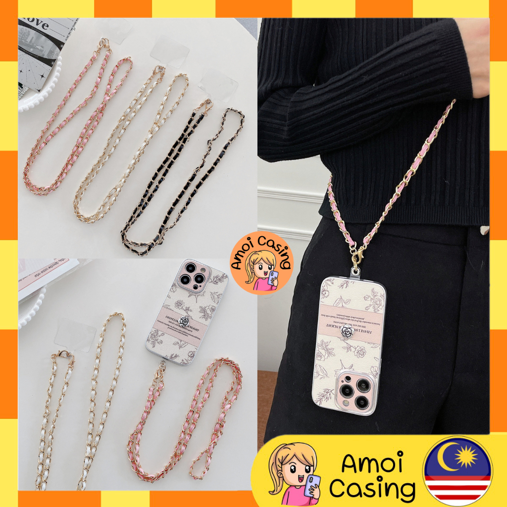 Phone accessories long chain simple and easy install with transparent ...