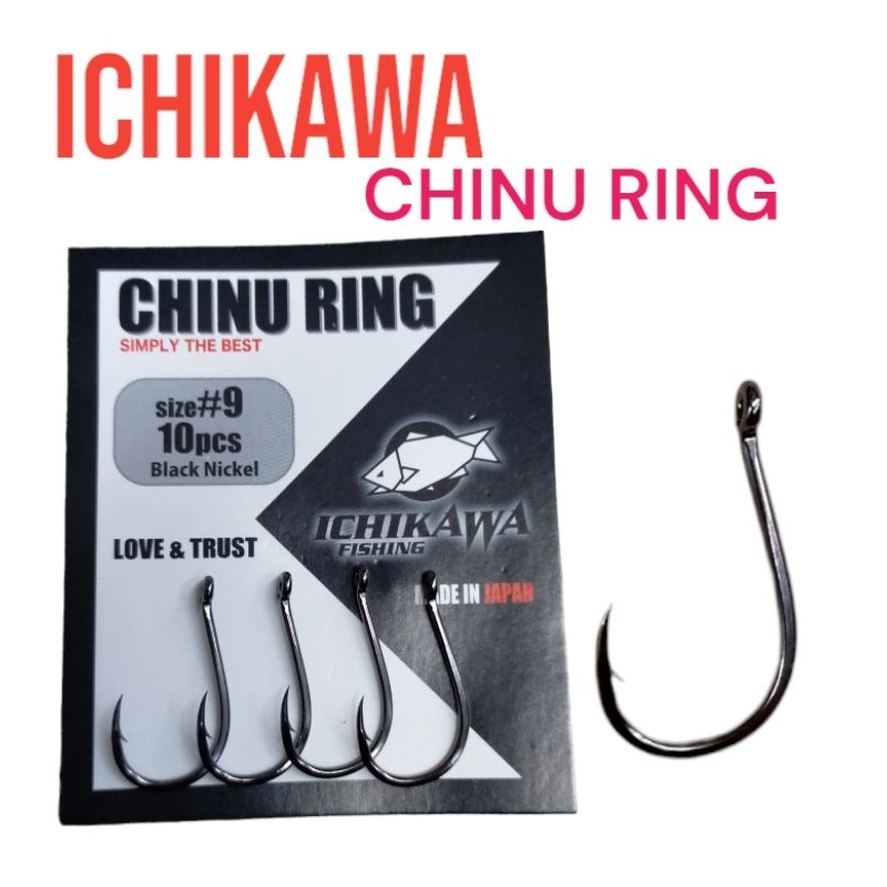 ICHIKAWA CHINU RING FISHING HOOK💢MADE IN JAPAN💢 | Shopee Malaysia