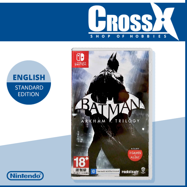 Switch Batman Arkham Trilogy (English/Japanese) | Shopee Malaysia