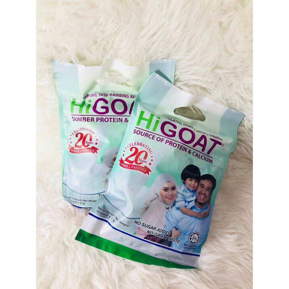 Hi Goat Susu Kambing 15paket x 21g / Susu Kambing Hi Goat / Susu ...