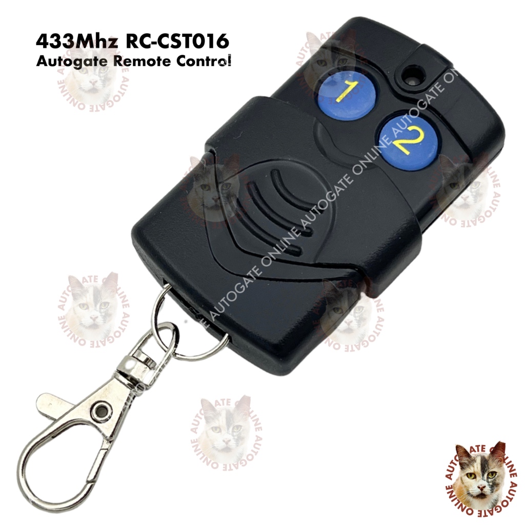 RC-CST016 AUTOGATE REMOTE CONTROL 2CH 433MHz ( RECEIVER / REMOTE ...