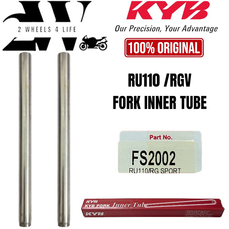 SEBATANG /SEPASANG!! SUZUKI RU110 /RGV /RG SPORT FORK INNER TUBE FORK ...