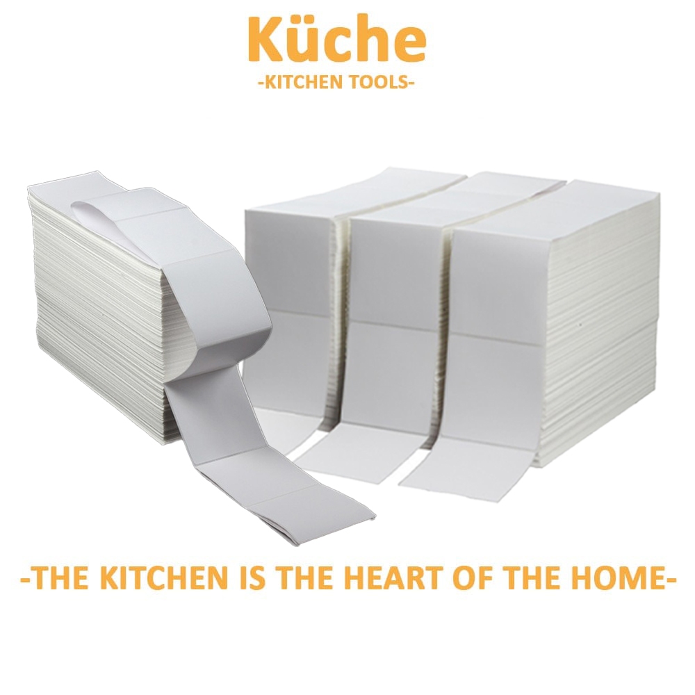 KUCHE Waybill Shipping Label Stack Logistic Barcode Label A6 Thermal ...