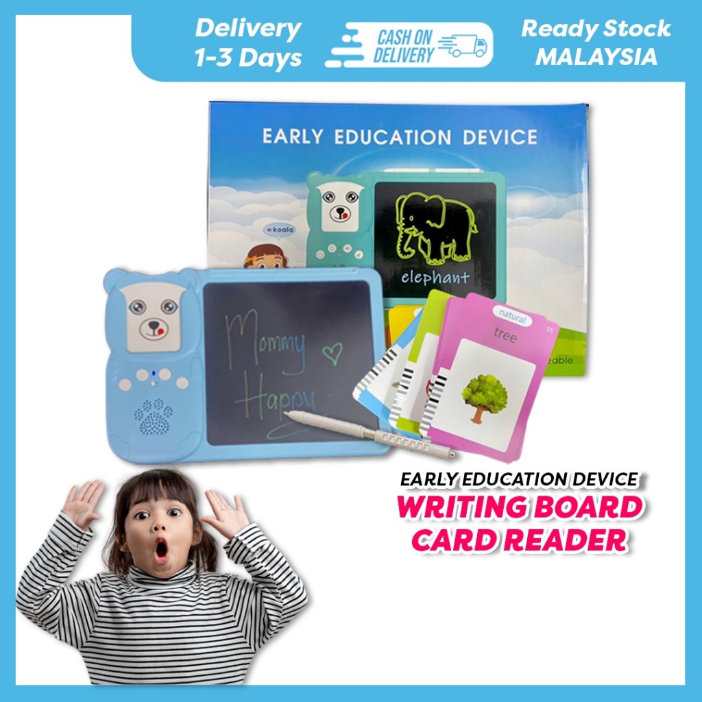 EARLY EDUCATION DEVICE ( WRITING BOARD CARD READER) | Shopee Malaysia