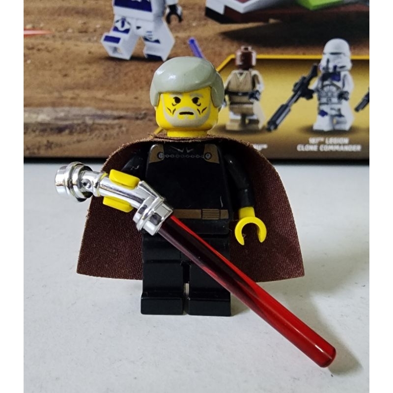 LEGO Star Wars 7103 ~ sw0060 Count Dooku minifigure. (Rare) | Shopee ...