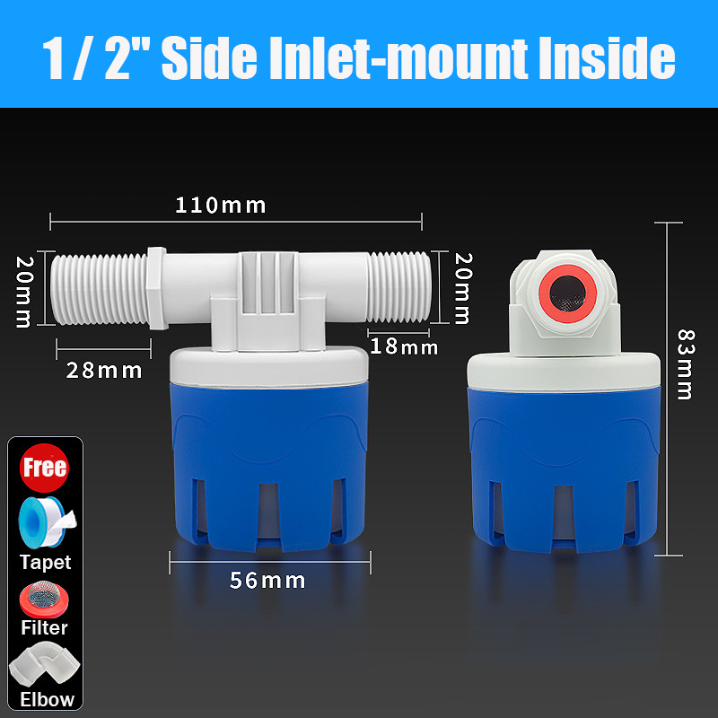 Automatic Water Level Control Valve Water Tank Float Valve Toilet Float ...