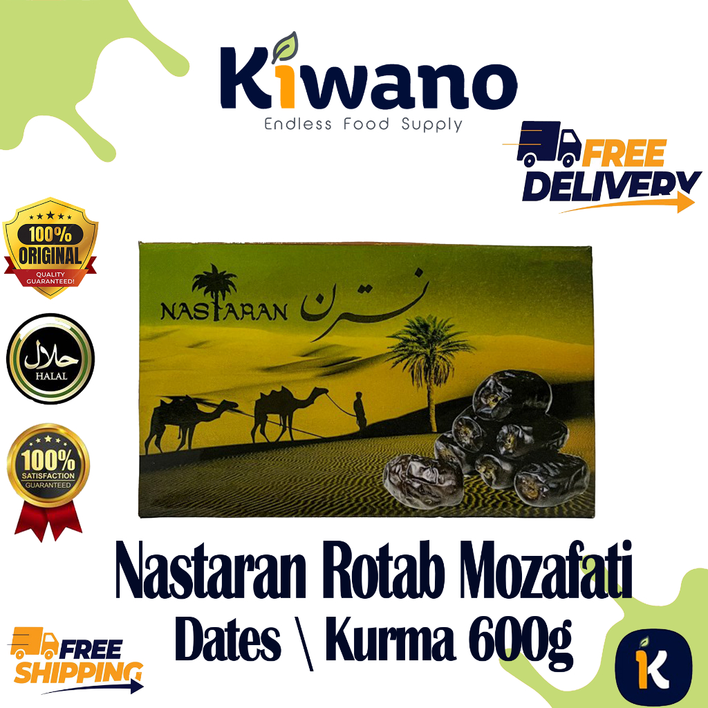 Nastaran Rotab Mozafati Dates 600g | Shopee Malaysia