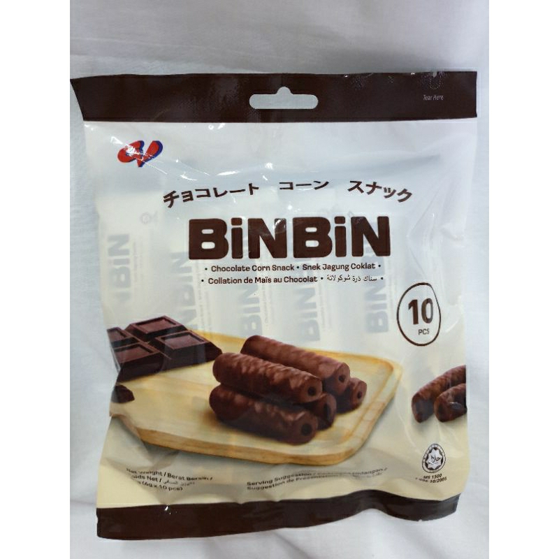CV BinBin Chocolate Corn Snack 10pcsX6g | Shopee Malaysia